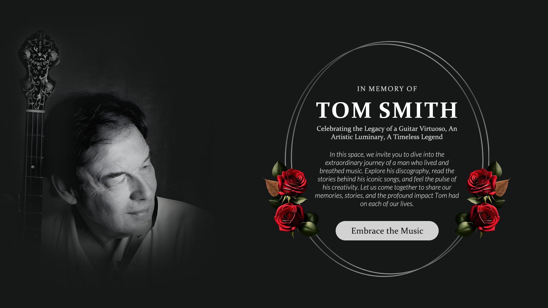 Welcome - Tom Smith Guitarist